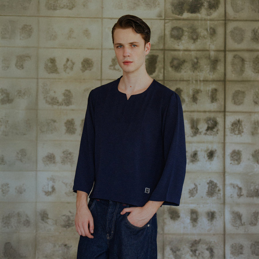Article 051 // Textured Flow Shirt · SABR.