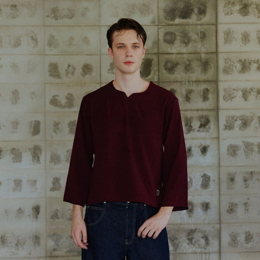 Article 052 // Textured Flow Shirt · SABR.